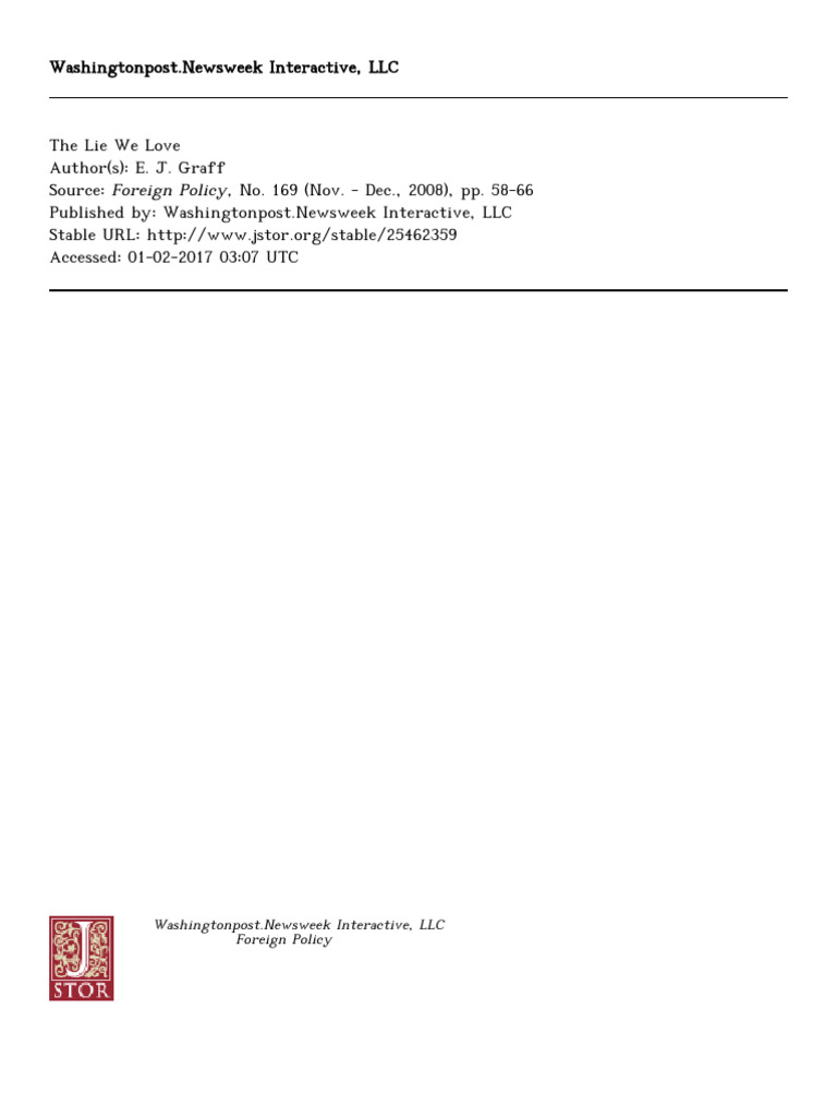 Adoption The Lie We Love | PDF