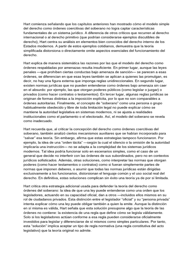 Hart Resumen | PDF | Comportamiento | Teoría