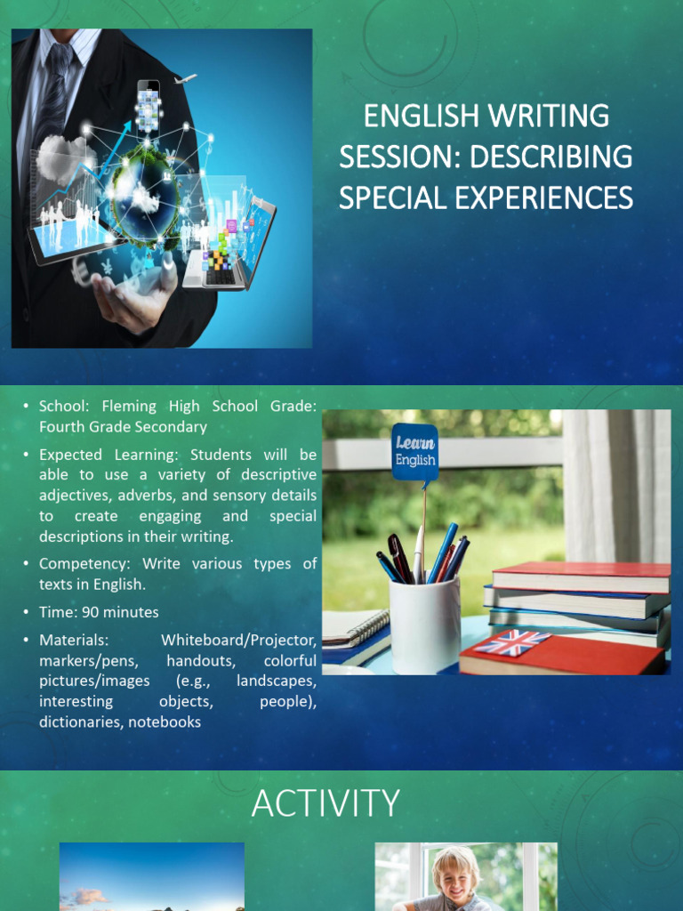 English Writing Session | PDF