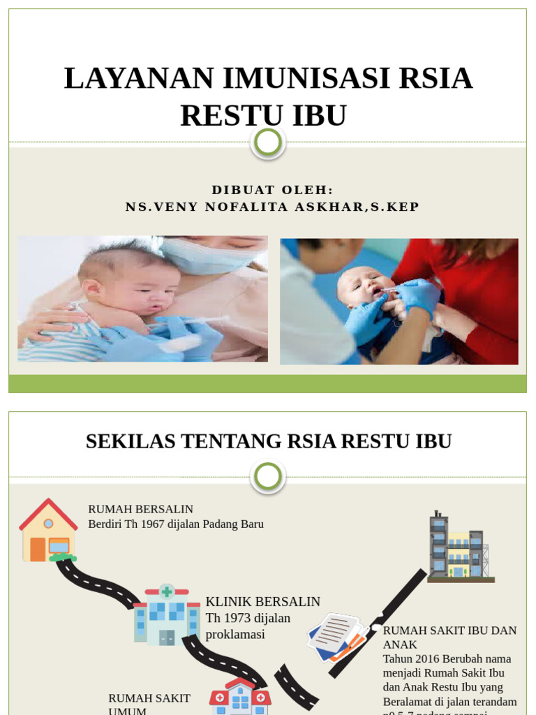 Layanan Imunisasi Rsia Restu Ibu Oke! | PDF