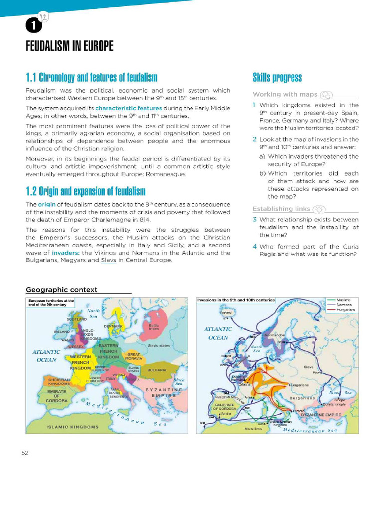 Feudalism in Europe | PDF