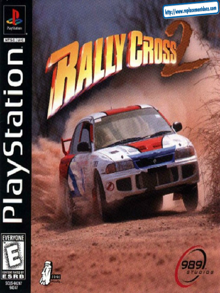 Rally Cross 2 PSX Manual | PDF