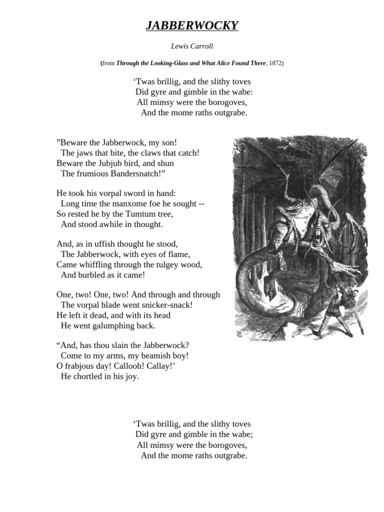 Jabberwocky | PDF