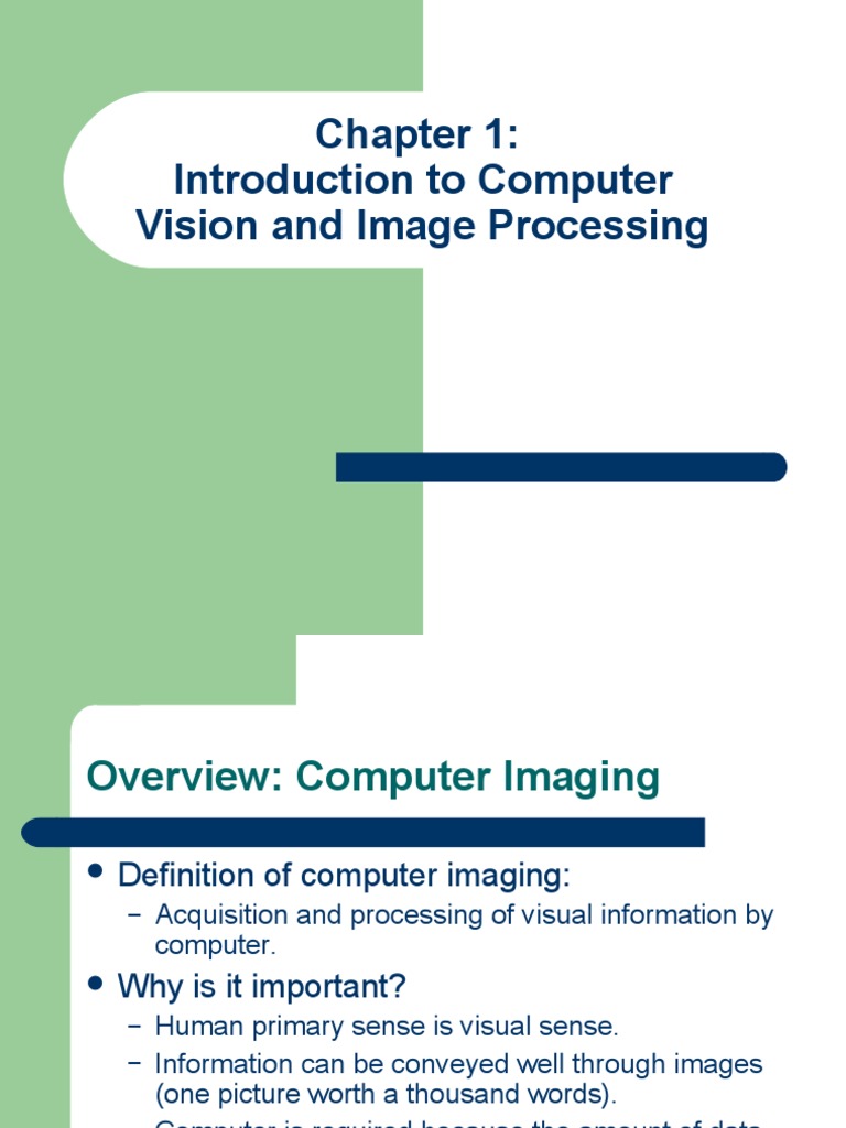 Introduction To Image File Formats | PDF | Visual System | Optical ...