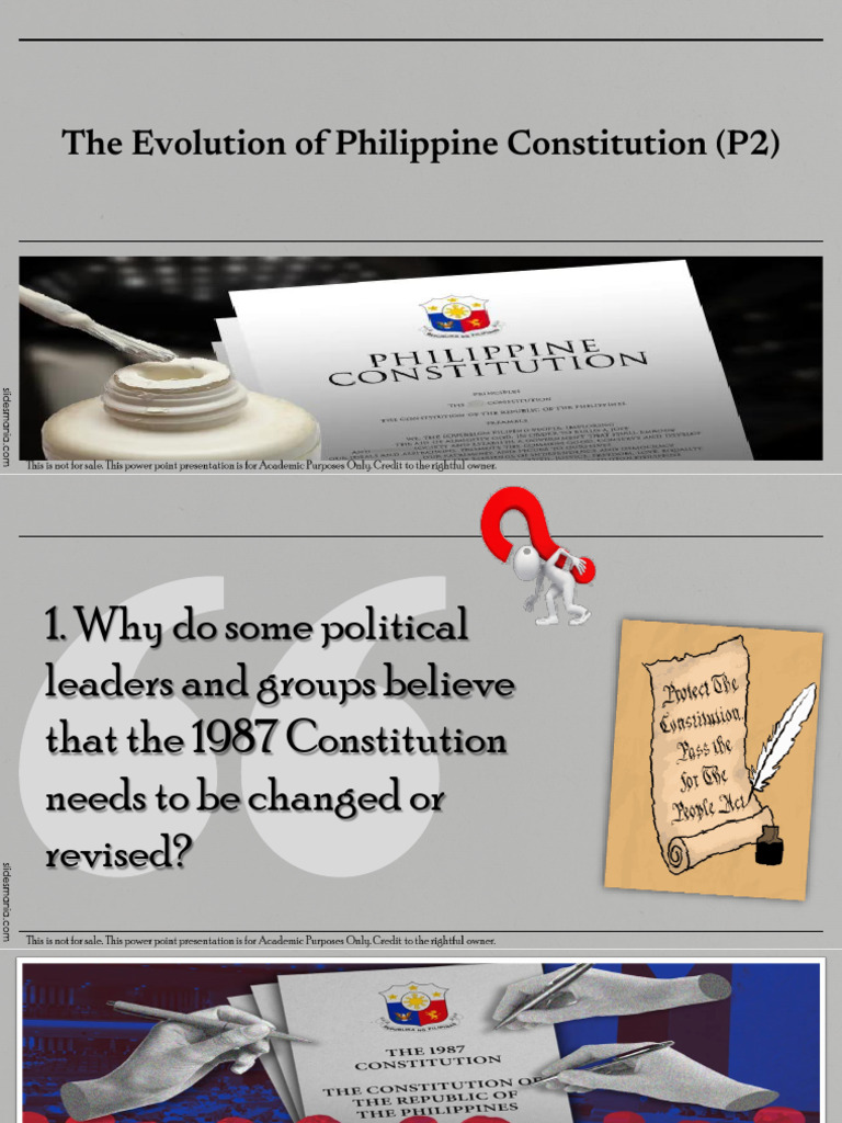 Philippine CONSTITUTION | PDF | Philippines | Political Charters