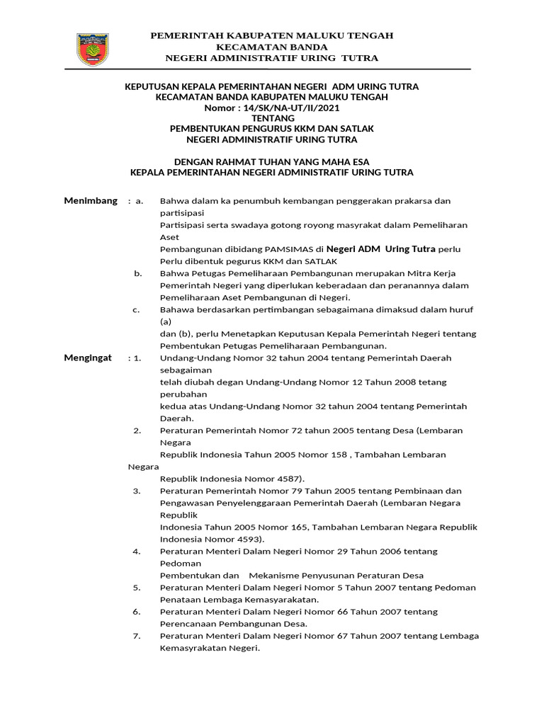 SK Pamsimas 2021 | PDF