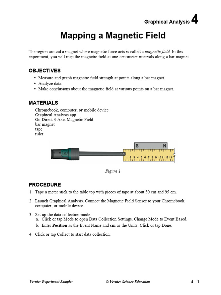 04 Mapping A Magnetic Field | PDF | Magnet | Magnetic Field