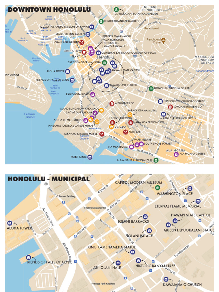 Top Attractions in Honolulu, Hawaii | PDF | Honolulu | Hawaii