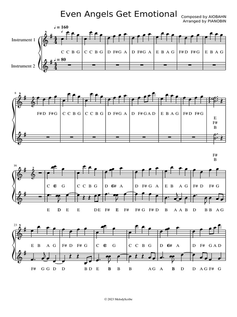 Even Angels Get Emotional PB-transcribed | PDF