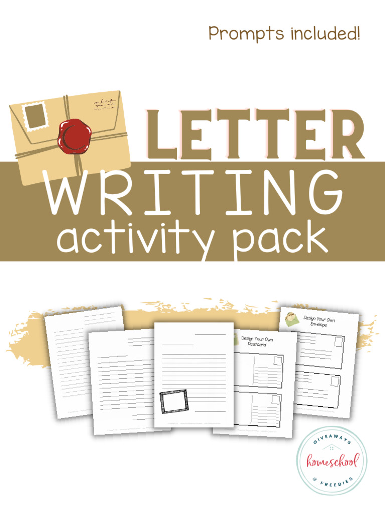 letter-writing-activity-pack | PDF | Copyright | Computing