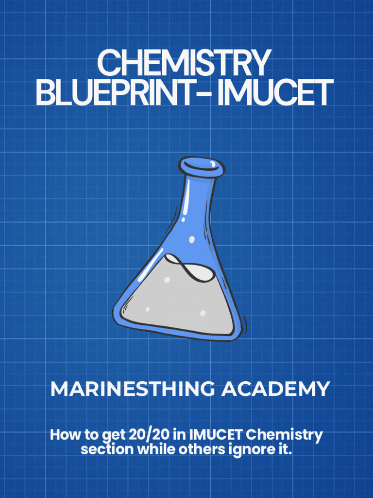 Chemistry Blueprint by Marinesthing Academy | PDF