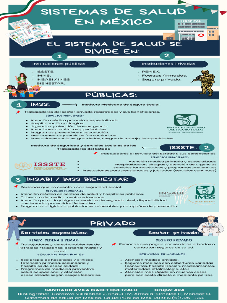 Sistemas de Salud en México: Tipos y Servicios | PDF | Cuidado de la ...
