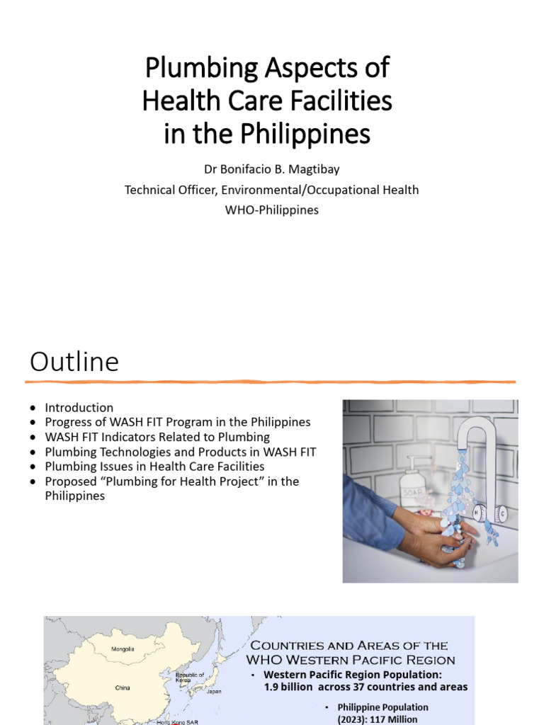 Magtibay Plumbing Aspects of Health Care Facilities Philippines | PDF ...