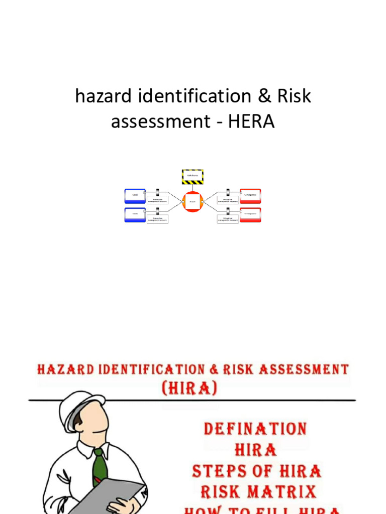 Hazard Identification & Risk Assessment - HIRA | PDF