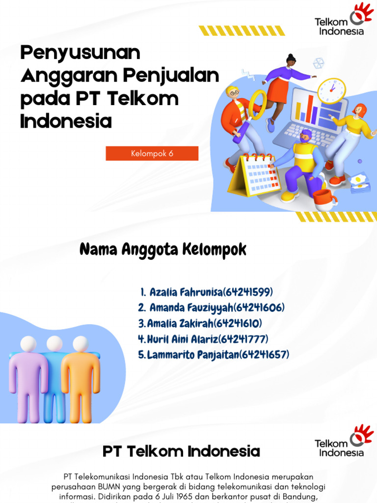 Kelompok 6 - Presentasi RAB PT Telkom | PDF