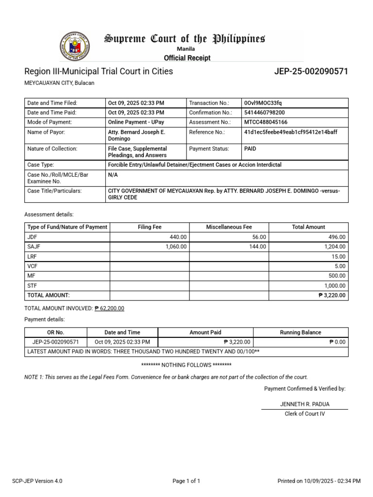 JEP-25-002090571 | PDF | Payments | Services (Economics)