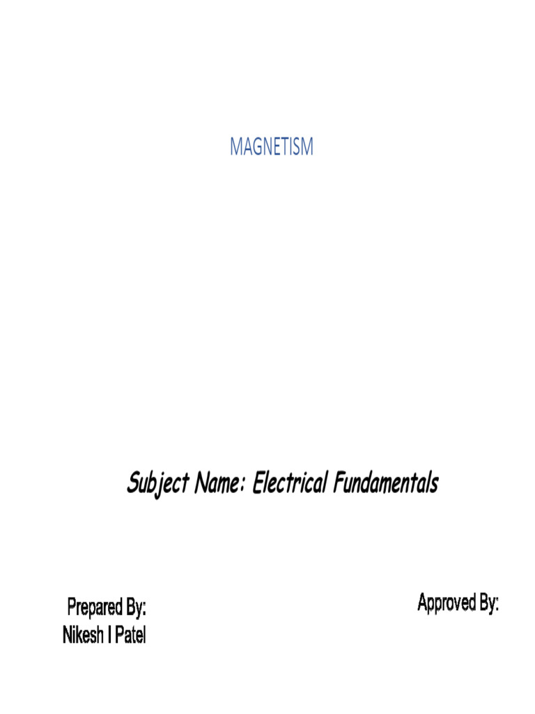 Magnetism Inductor Inductance | PDF | Magnetism | Magnet