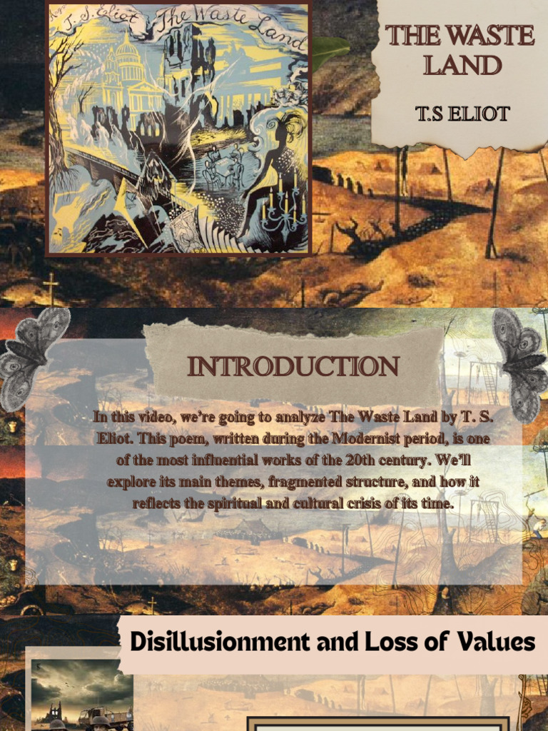 Analyzing T.S. Eliot's The Waste Land | PDF