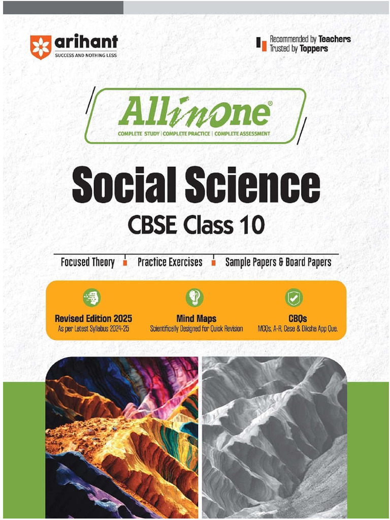 SocialScience Class 10 Arihant AllinOne | PDF