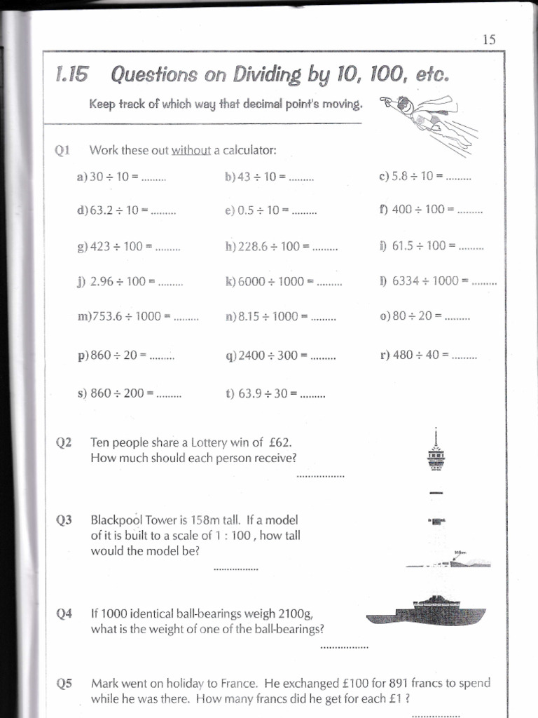 Divide by 100 | PDF