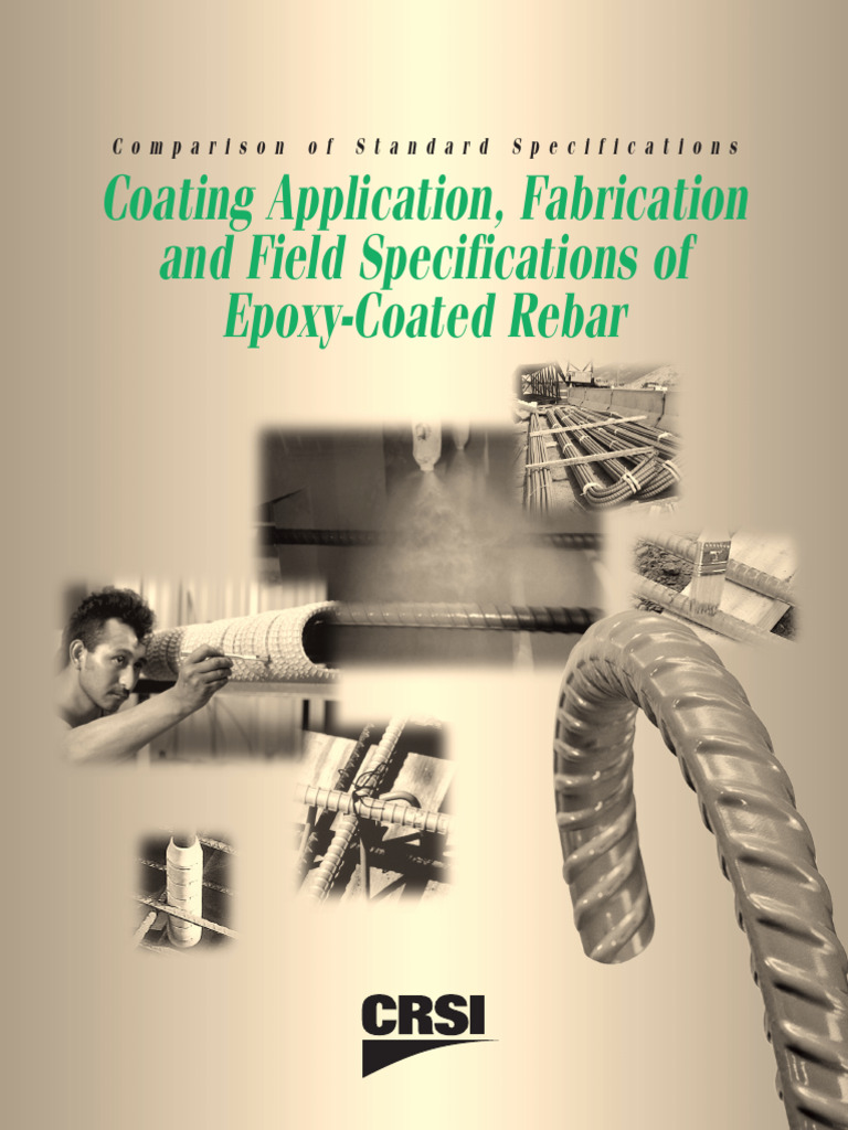 Epoxy-Coated Rebar Specification Comparison | PDF | Structural ...