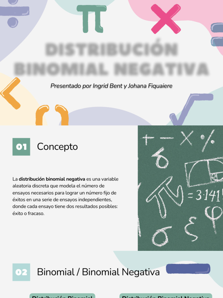 Distribución Binomial Negativa | PDF | Probabilidad | Teoría de probabilidad