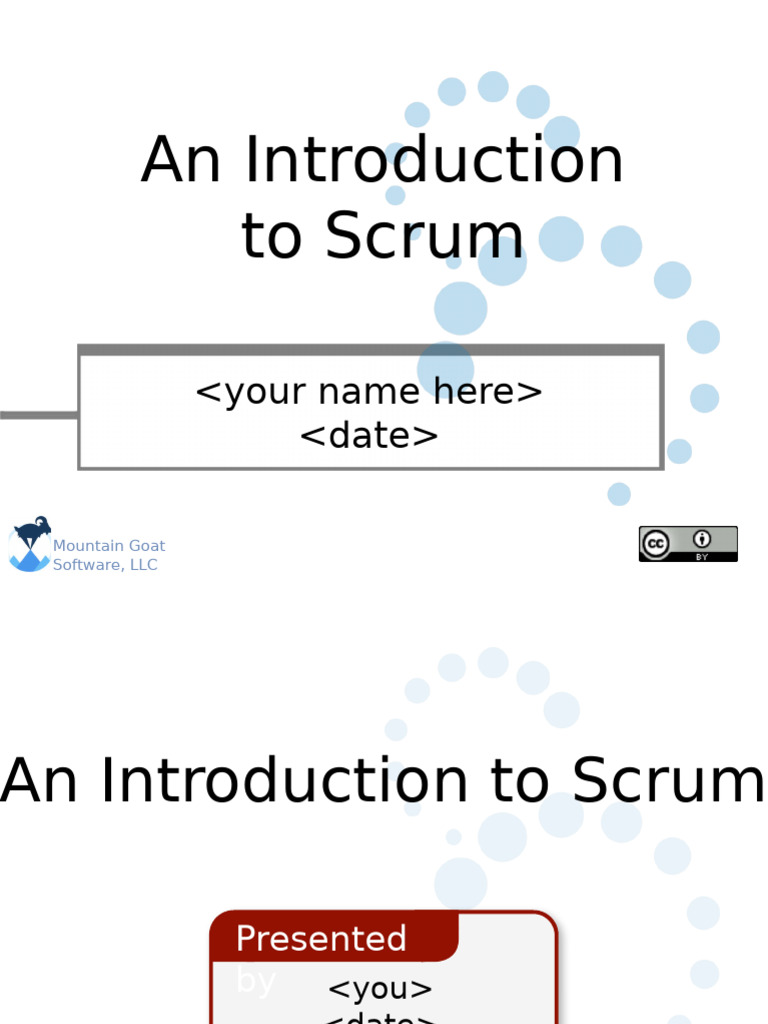Introduction to Scrum Methodology | PDF | Scrum (Software Development ...