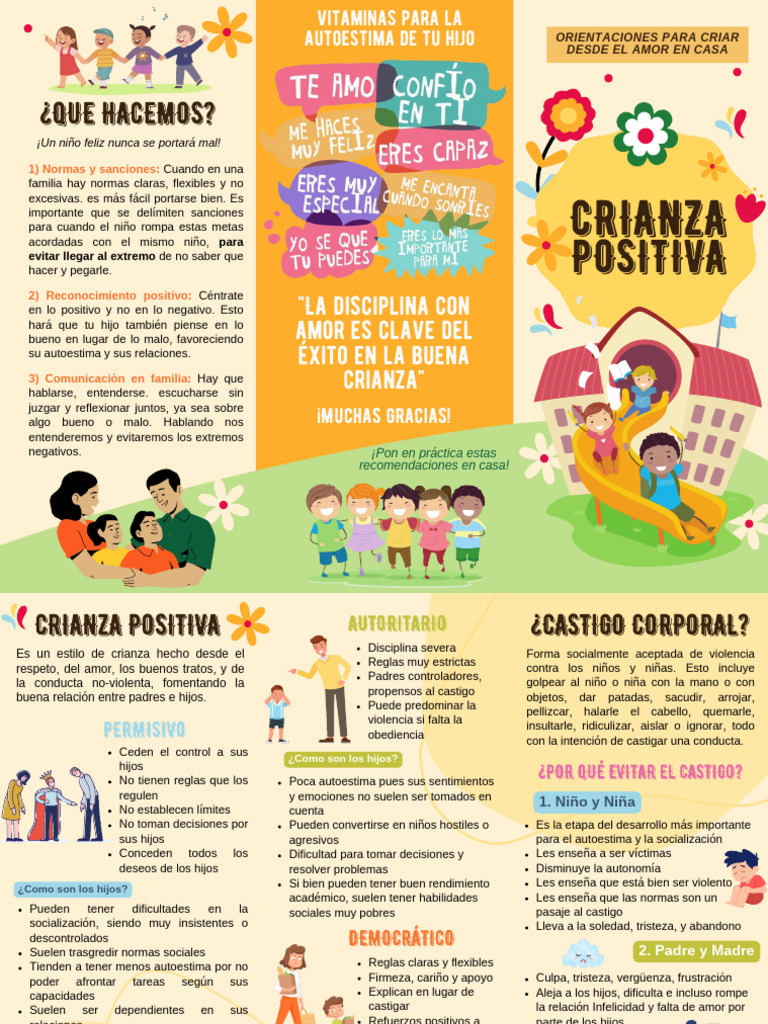 Crianza Positiva: Normas y Amor en Casa | PDF | Autoestima | Soledad