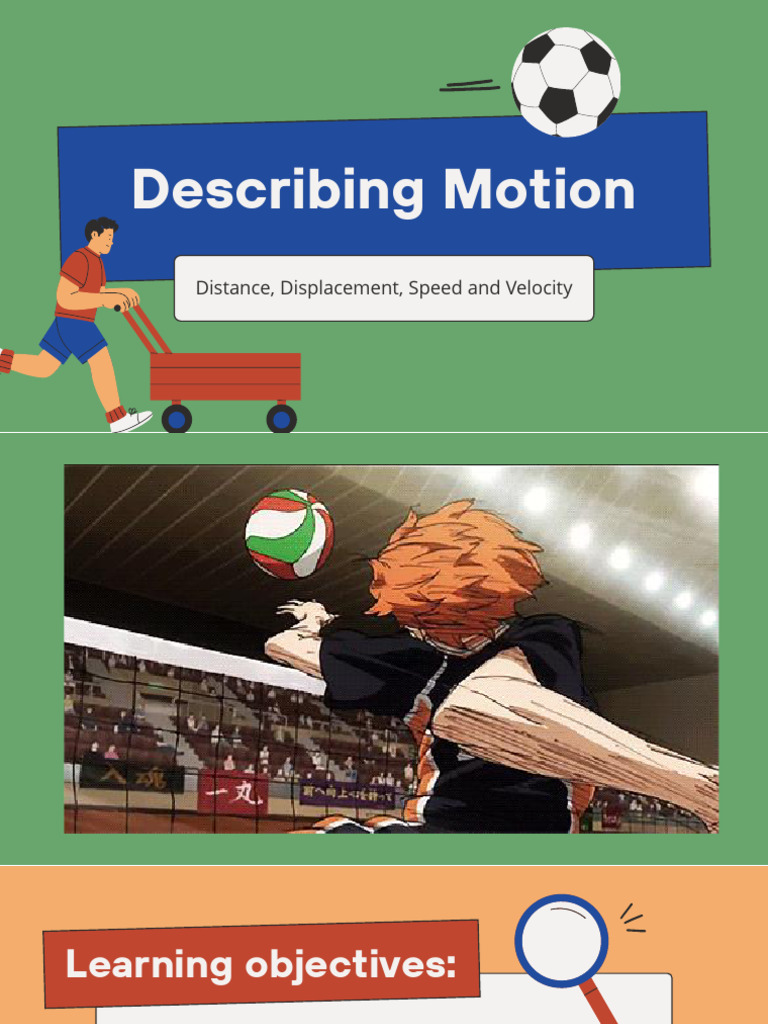 Week 2 - Describing Motion | PDF | Velocity | Speed