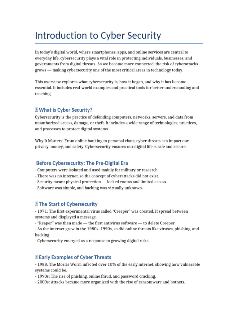 Cyber Security Notes With Diagrams | PDF | Security | Computer Security