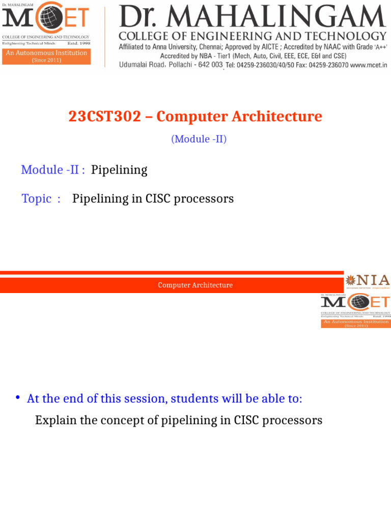 Pipelining in CISC Processors Explained | PDF | Central Processing Unit ...