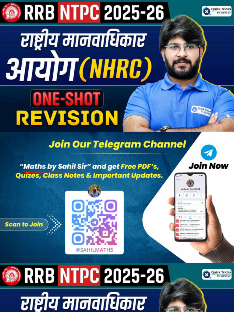 NHRC - Notes Compressed | PDF