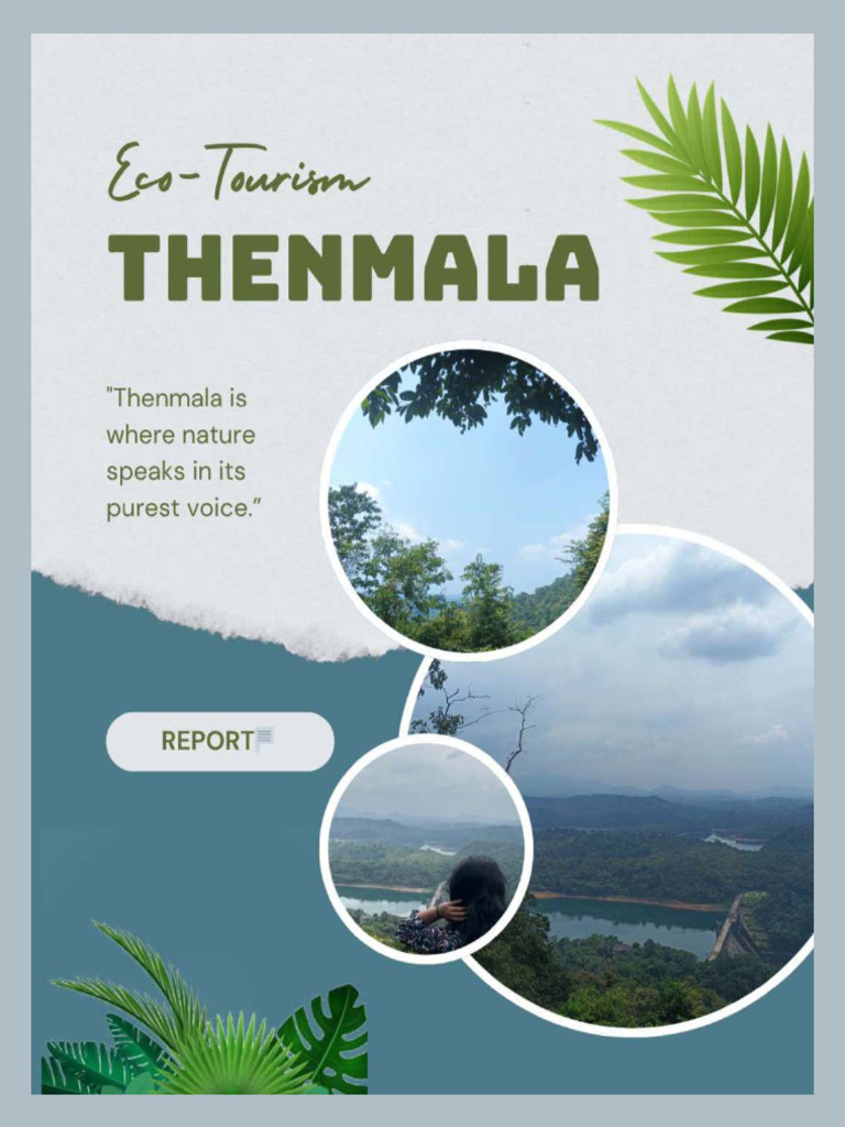 REPORT - Thenmala Ecotourism | PDF