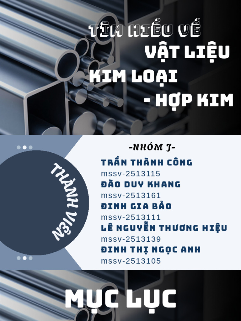 Tìm Hiều Về Kim Loại - Hợp Kim | PDF
