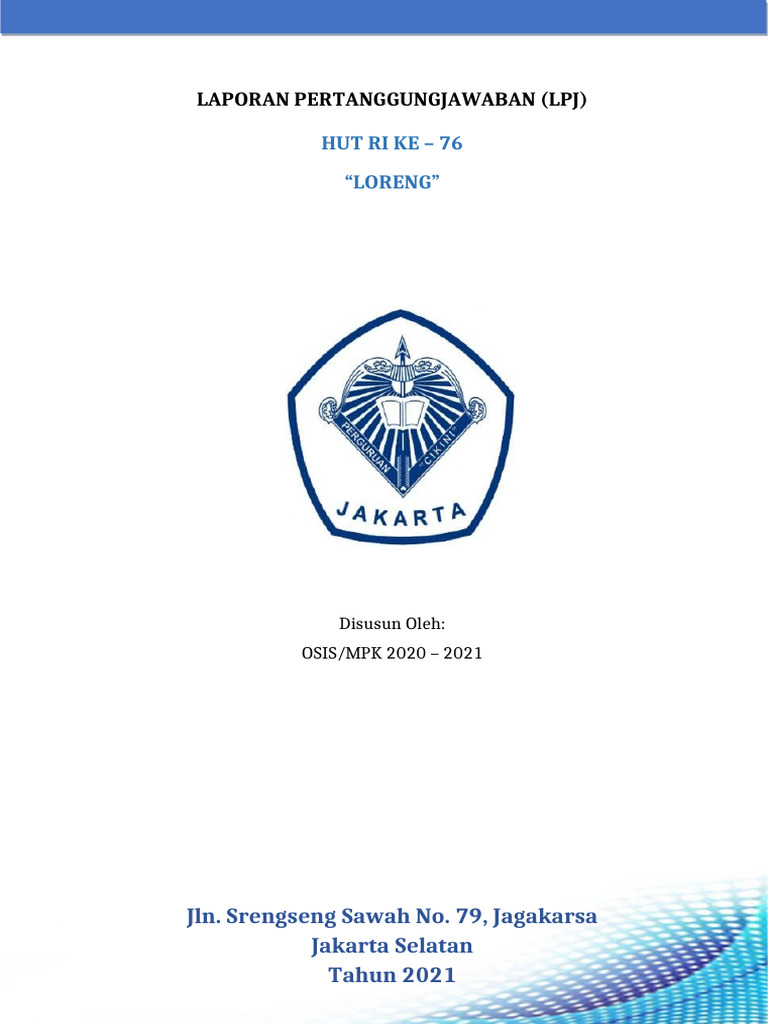 LPJ Hut Ri 76 | PDF