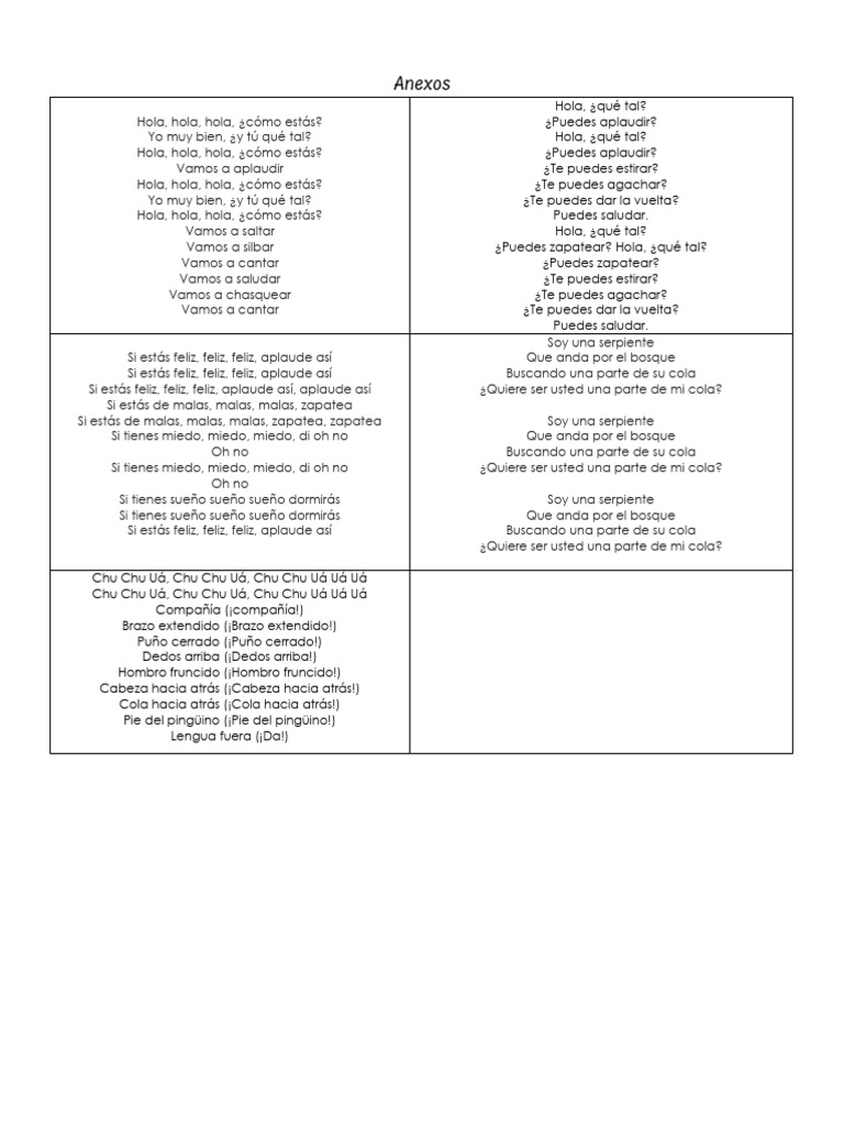 Anexos SEMANA 1 Y 2 4° | PDF