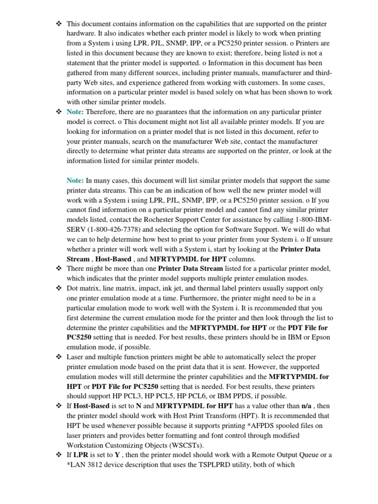 Printronix | PDF | Printer (Computing) | Office Equipment