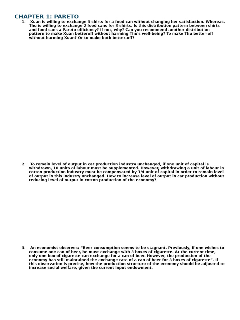 Ex KTCC | PDF | Demand | Goods