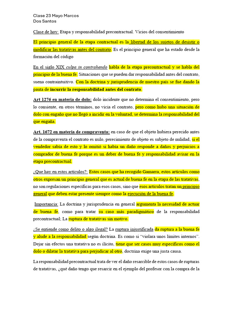 Clase 23 Mayo Marcos Dos Santos | PDF