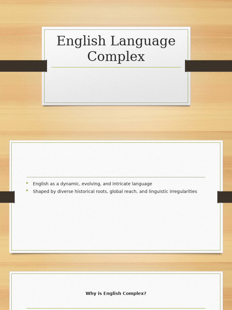English Language Complex-2 | PDF | English Language | Phonetics
