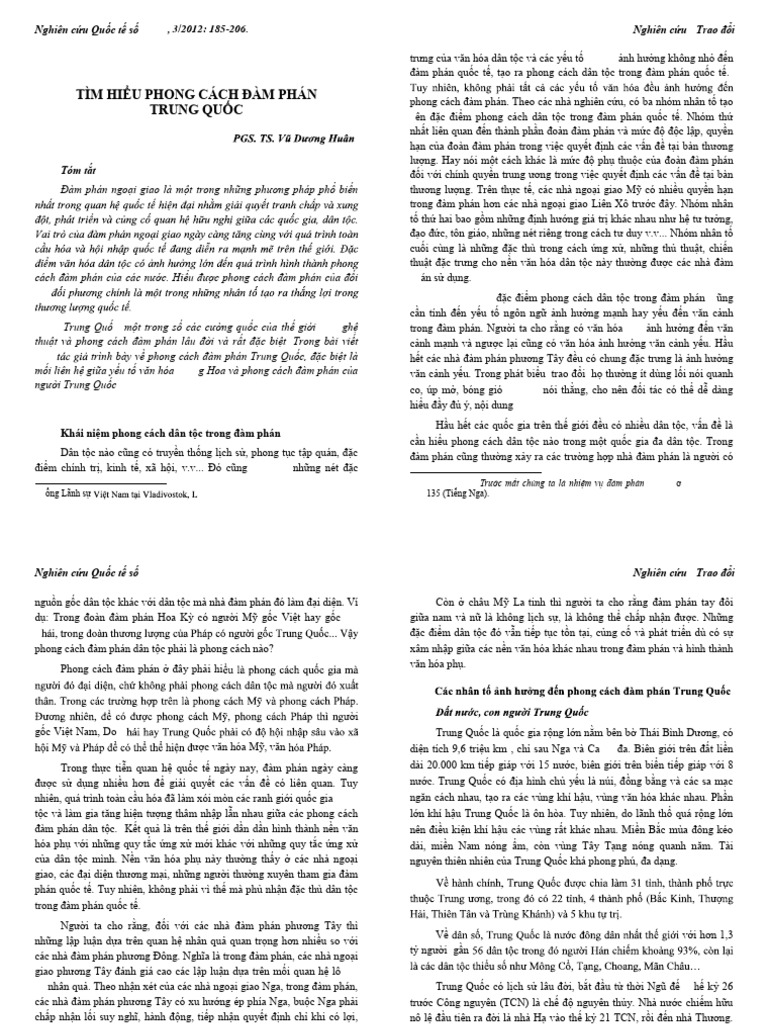 Tim Hiu Phong Cach Dam Phan Trung Quc | PDF