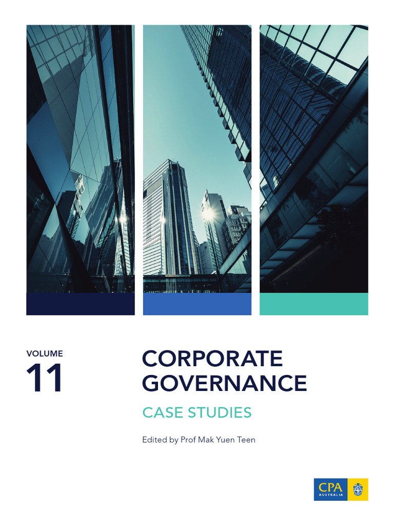 Corporate Governance Case Studies Vol. 11 | PDF | Business