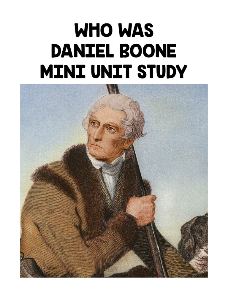 Who Was Daniel Boone | PDF