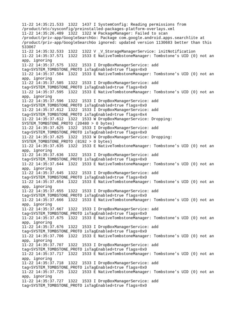 Log | PDF | Computer Engineering | Unix