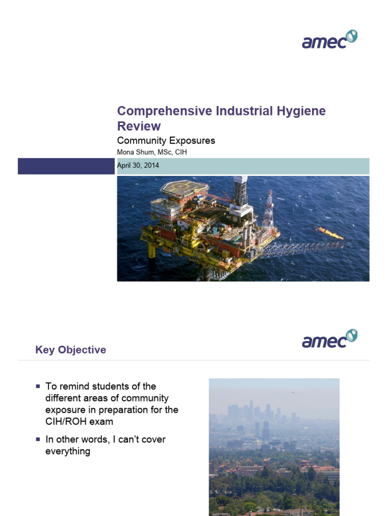 Community Exposure - Shum - UBCCIHREV2014 | PDF | Superfund | Resource ...