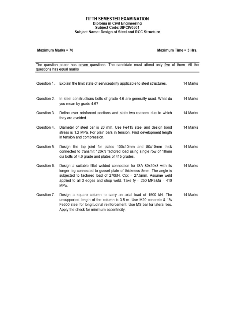 Diploma in Civil Eng. 5 Sem | PDF | Waste | Green Building