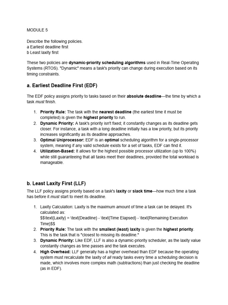Module 5 | PDF | Operating System | Kernel (Operating System)
