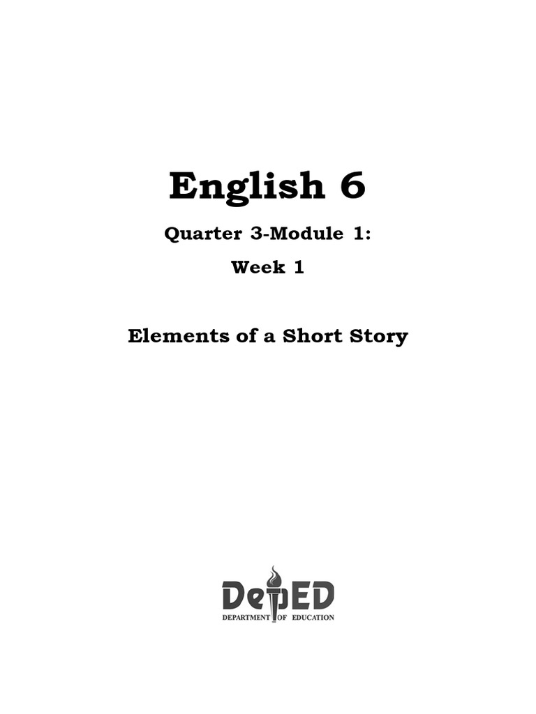 Quarter 3 Module 1 English 6 1 (2) | PDF | Plot (Narrative)