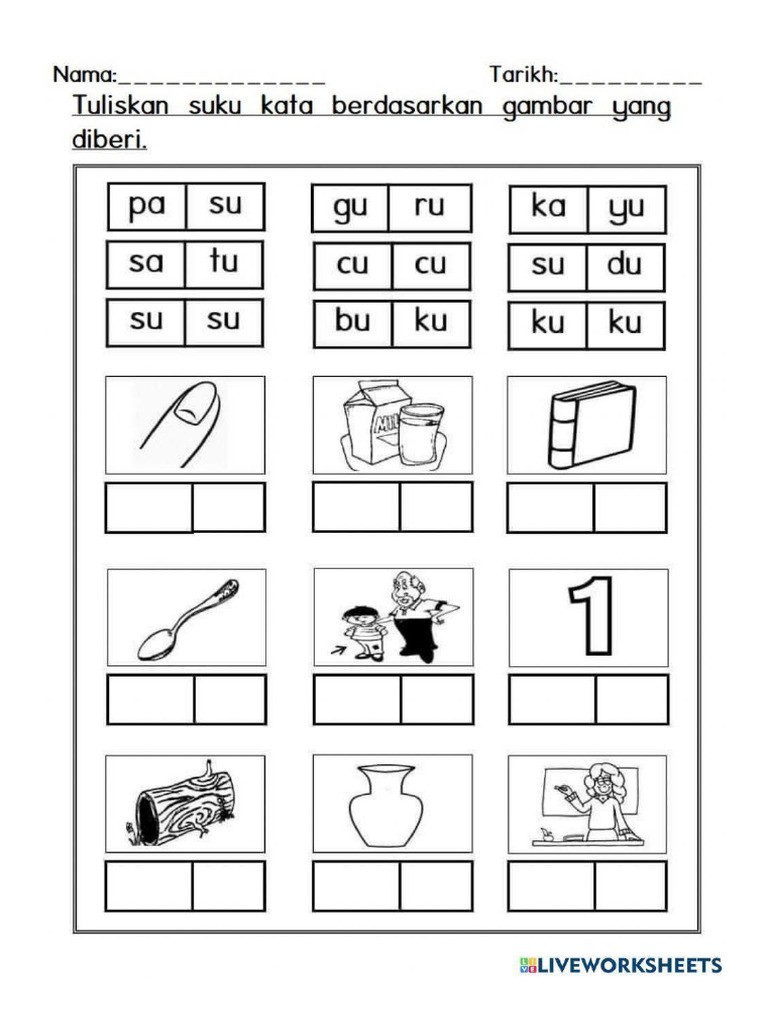 KP5 Perkataan KVKV | PDF