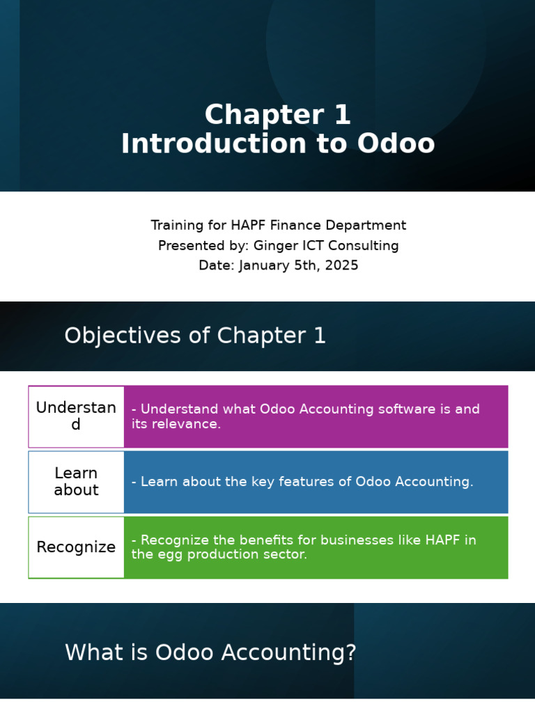 Accounting Module-Odoo | PDF | Depreciation | Income Statement